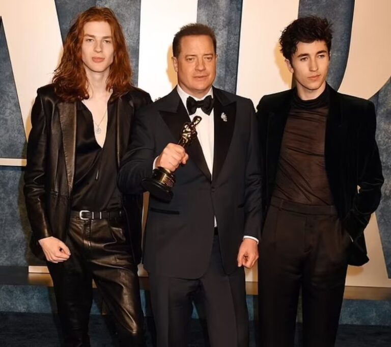 «Turned into real models!» Sons of celebrity Brendan Fraser made a ...
