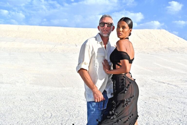 Tina Kunakey made her first public appearance since the news broke that ...