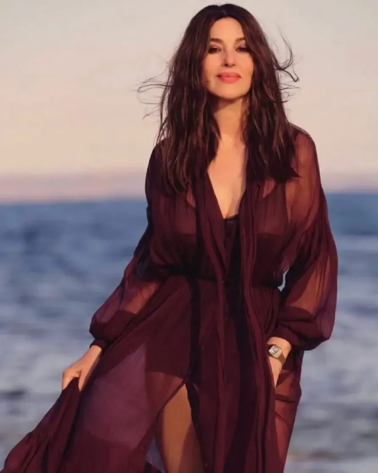 At 60 Monica Bellucci Turns Heads In Bold New Beachwear Shoot Behind