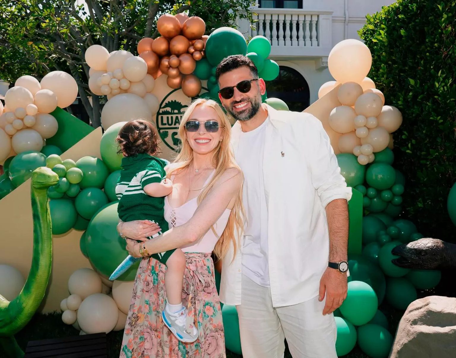 She Rarely Shows Her Son, But Lindsay Lohan’s Latest Photos of Luai’s ...