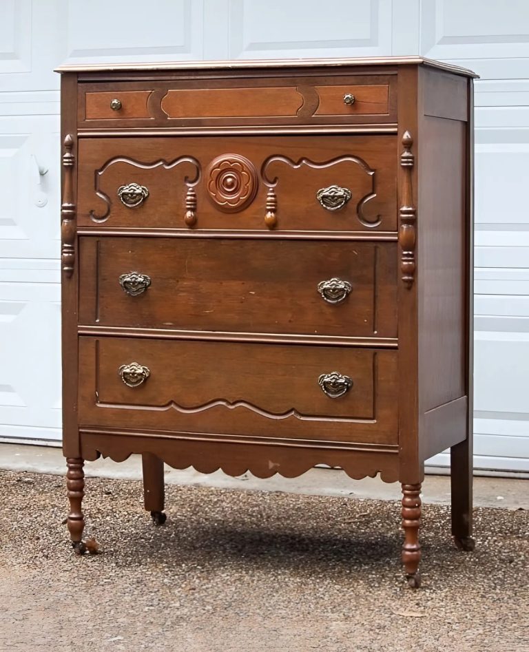 My parents’ old chest of drawers has been transformed into a stylish ...