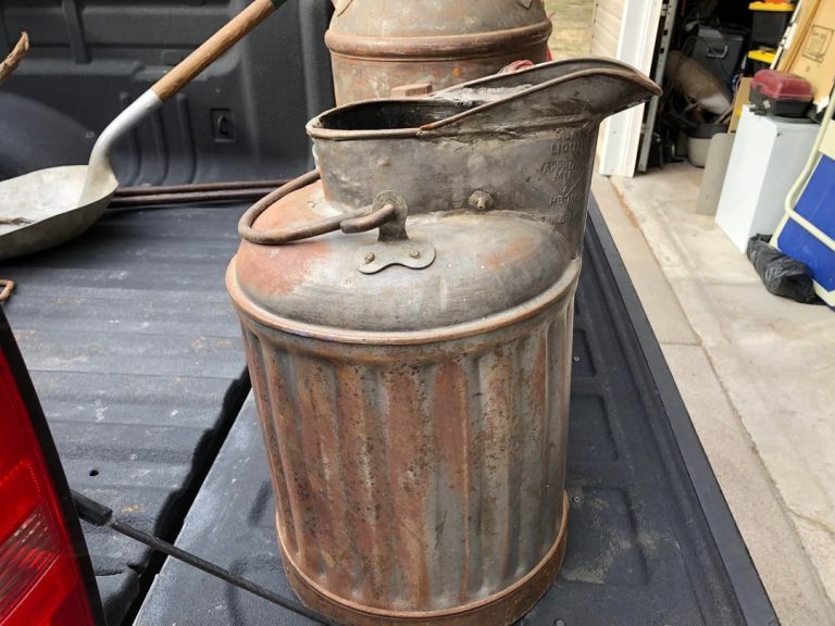 Mysterious Metal Can Found In Garage Sparks Debate About Its Original ...