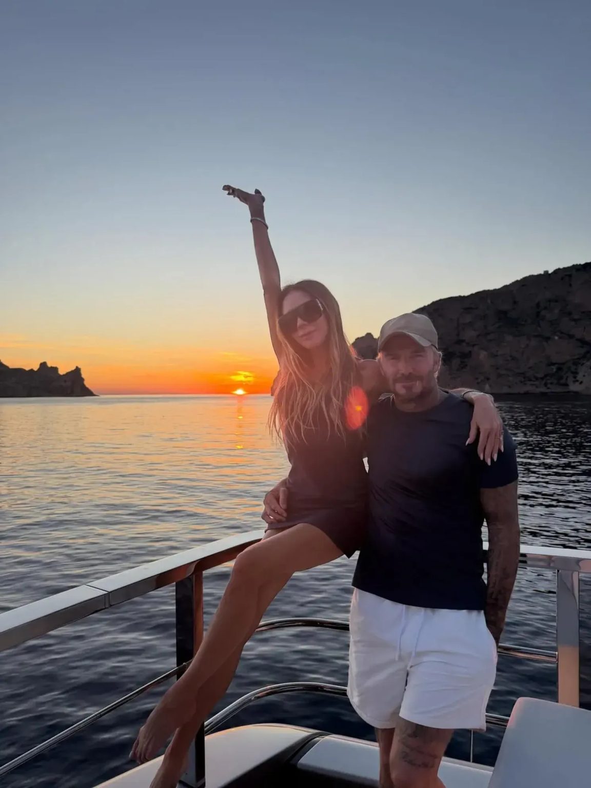 Victoria and David Beckham Enjoy Ibiza Getaway With Their Children ...